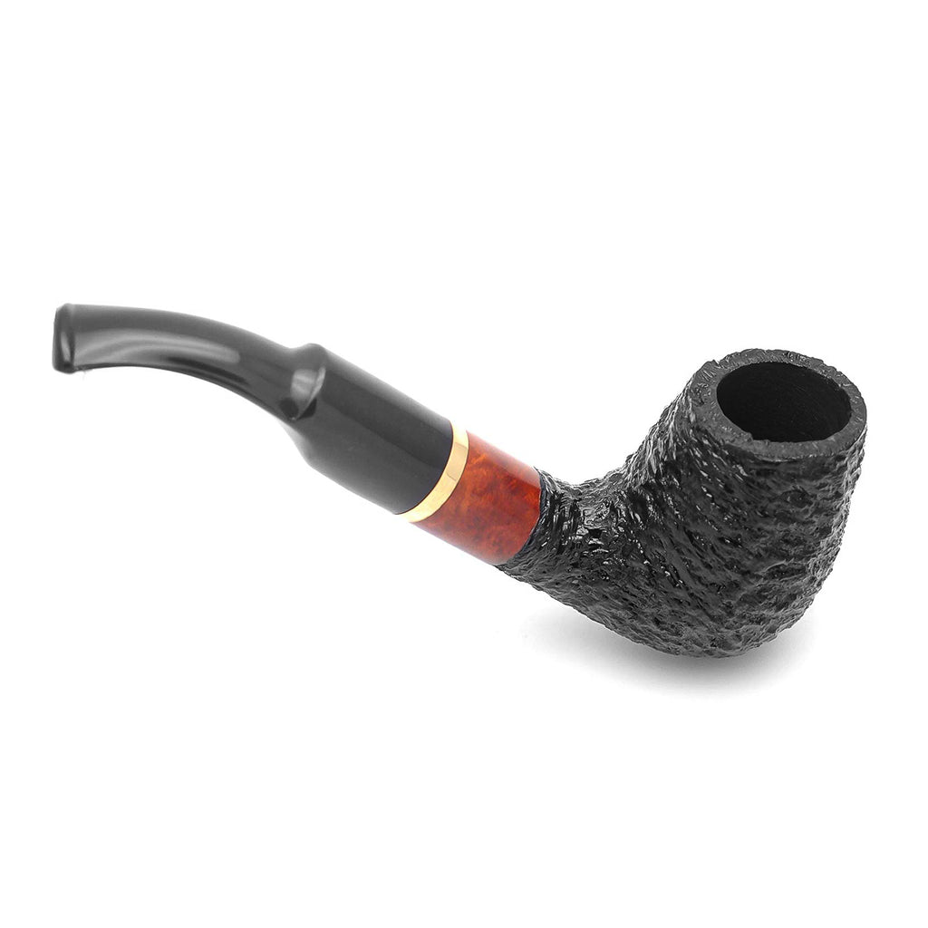 No. 67 Full Bent Mediterranean Briar Wood Smoking Pipe