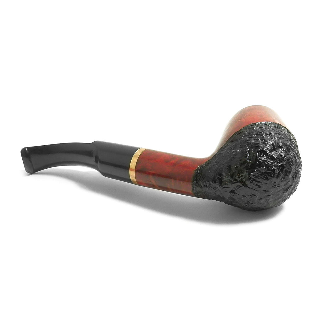 No. 67 Full Bent Mediterranean Briar Wood Smoking Pipe
