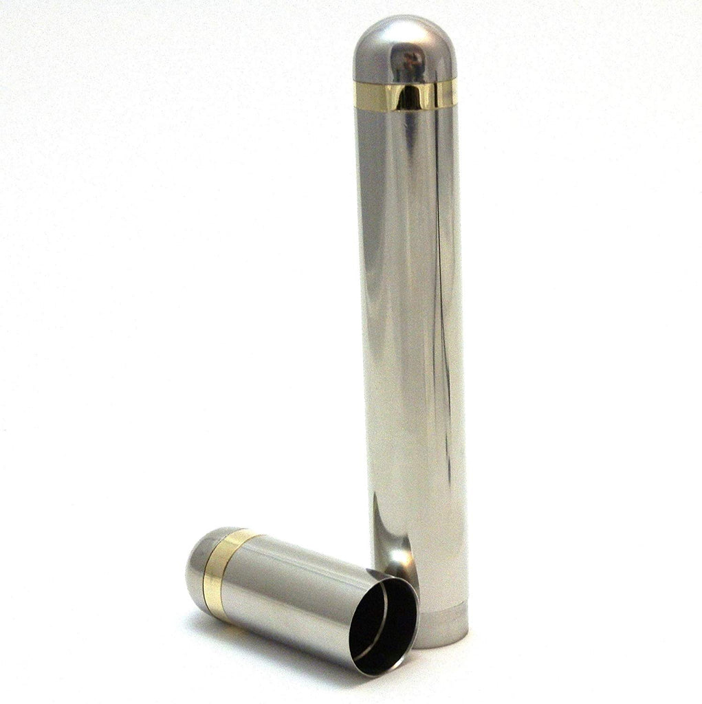 Stainless Steel Cigar Tube - Single, Double & Triple
